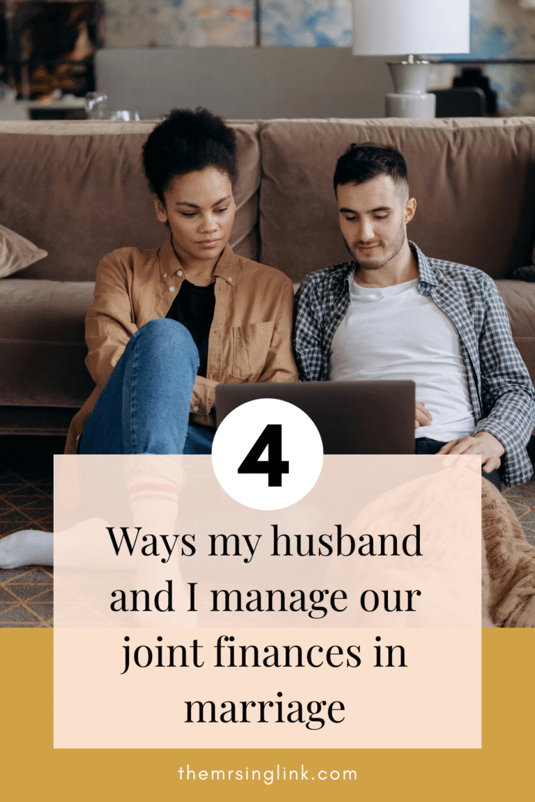 4 Simple ways we manage joint finances in marriage